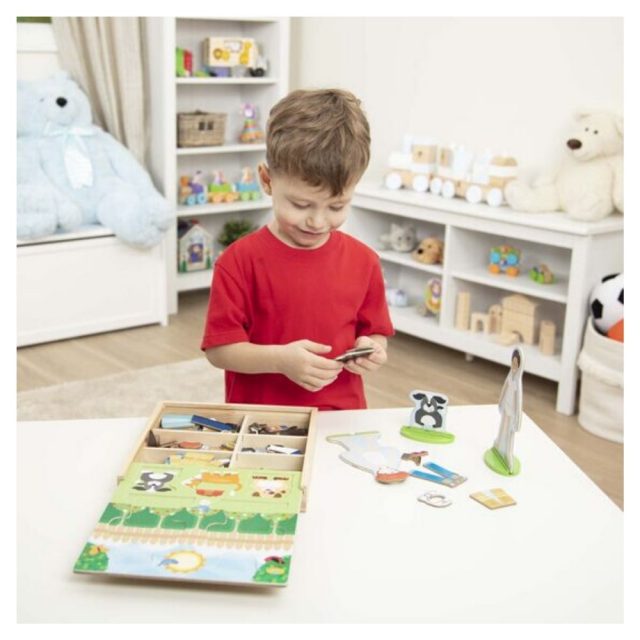 Melissa & Doug Occupations Magnetic Pretend Play Set | Melissa And Doug ...