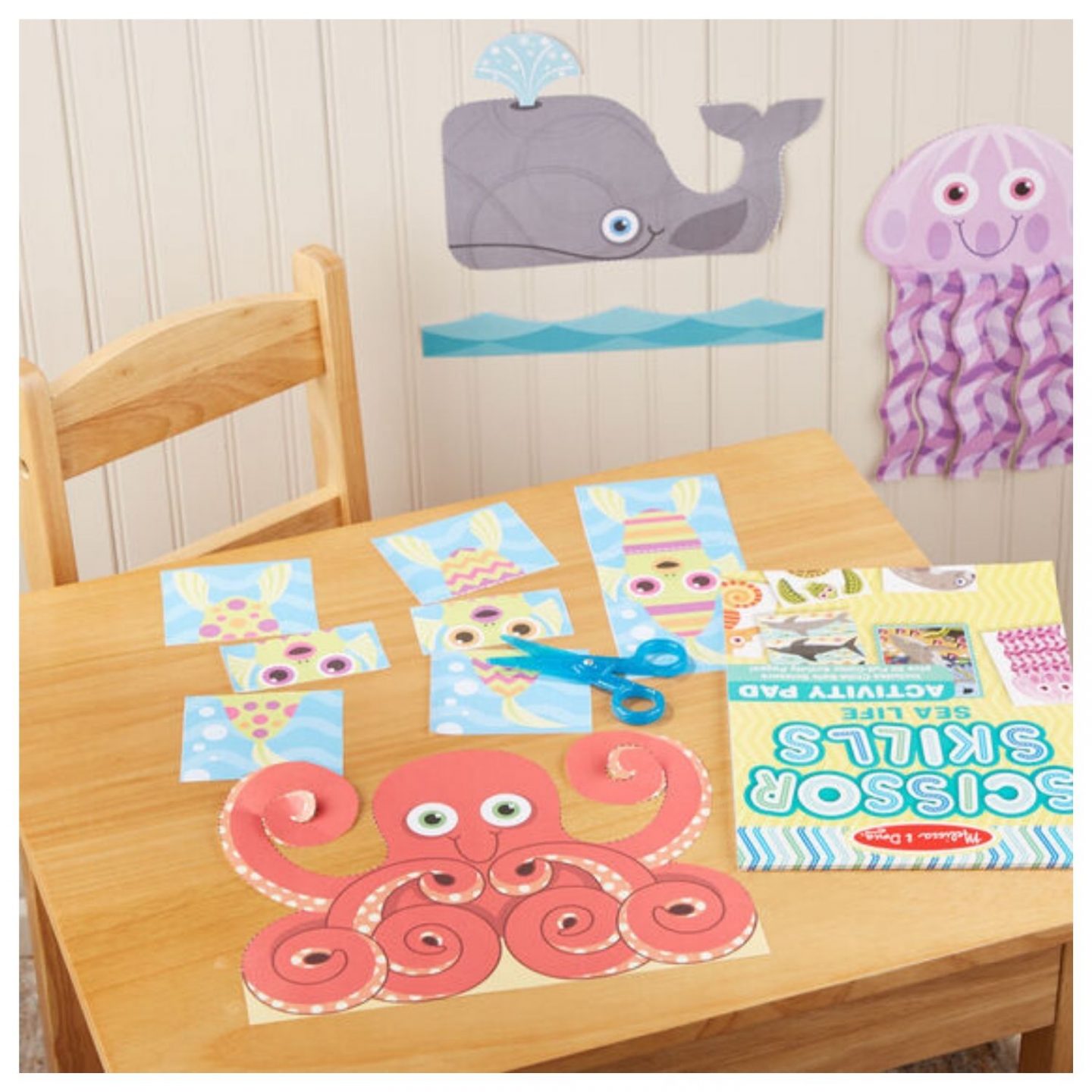 Melissa & Doug Sea Life Scissor Skills | Melissa And Doug Toys