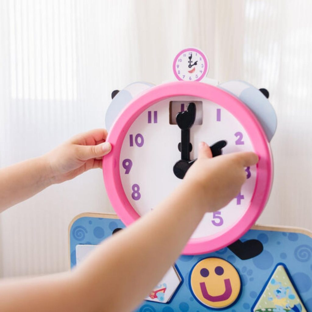 Melissa & Doug Blues Clues Tickety-Tock Wooden Magnetic Clock | Melissa ...