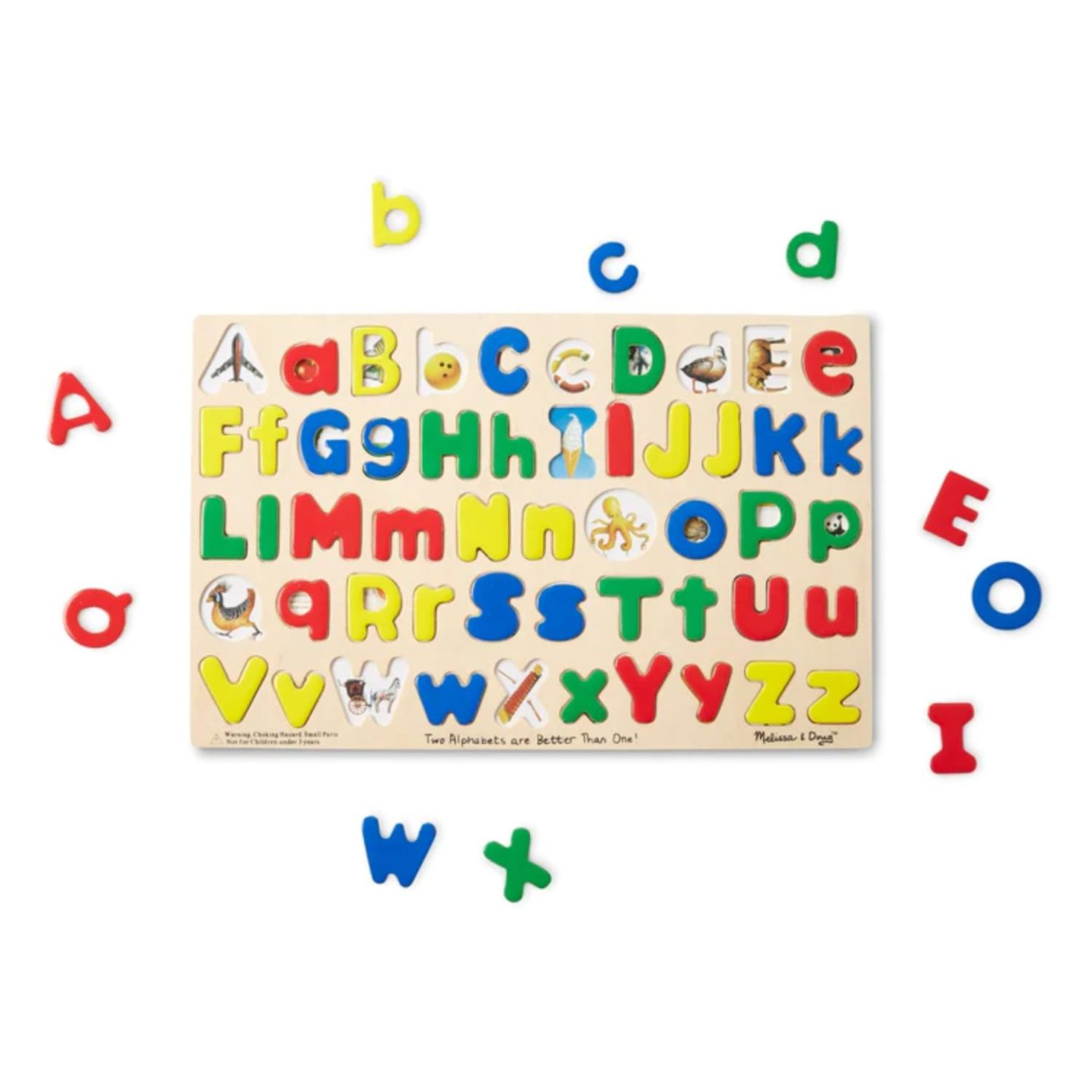 Melissa & Doug Upper & Lower Case Alphabet Puzzle | Melissa And Doug Toys