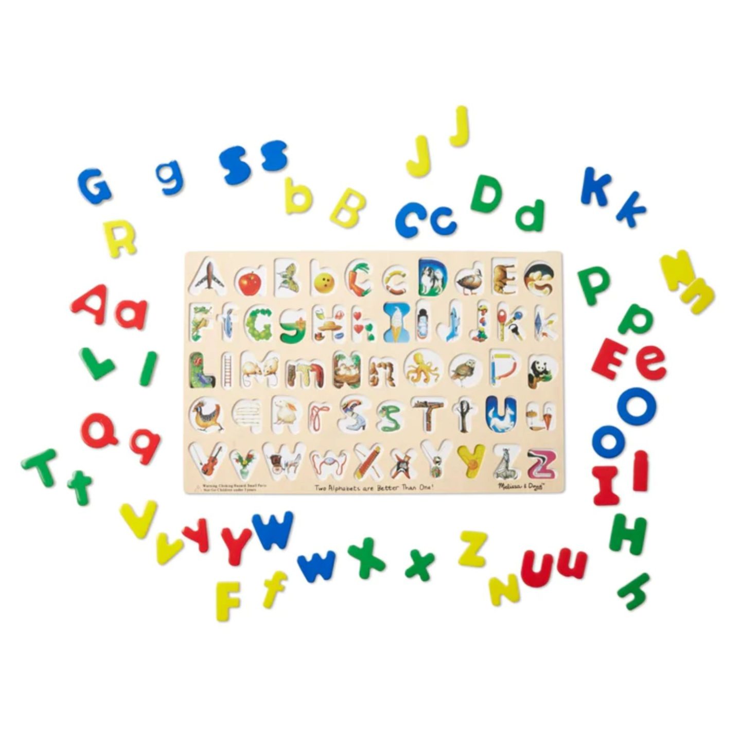 Melissa & Doug Upper & Lower Case Alphabet Puzzle | Melissa And Doug Toys