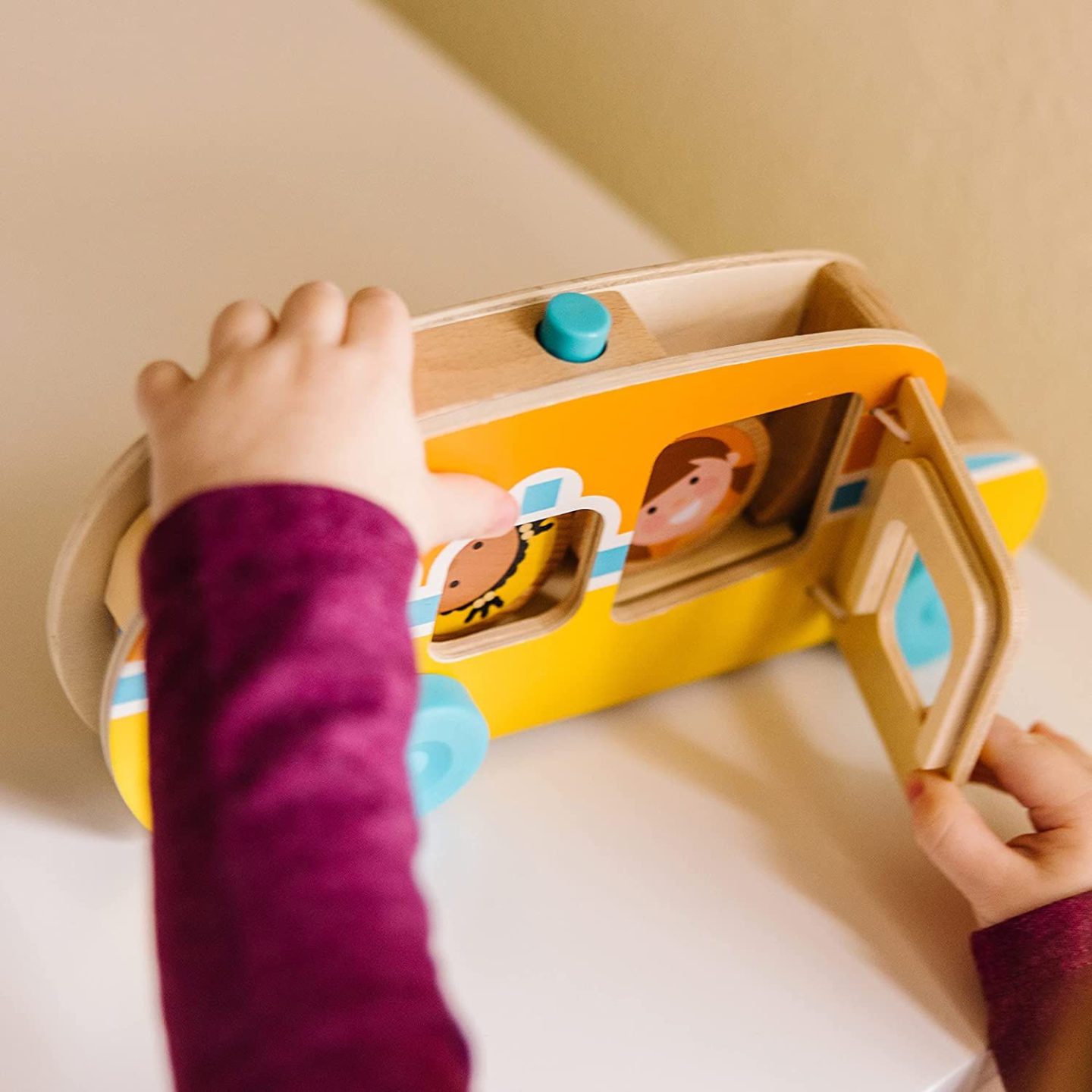 Melissa & Doug Go Tots Roll & Ride Bus | Melissa And Doug Toys