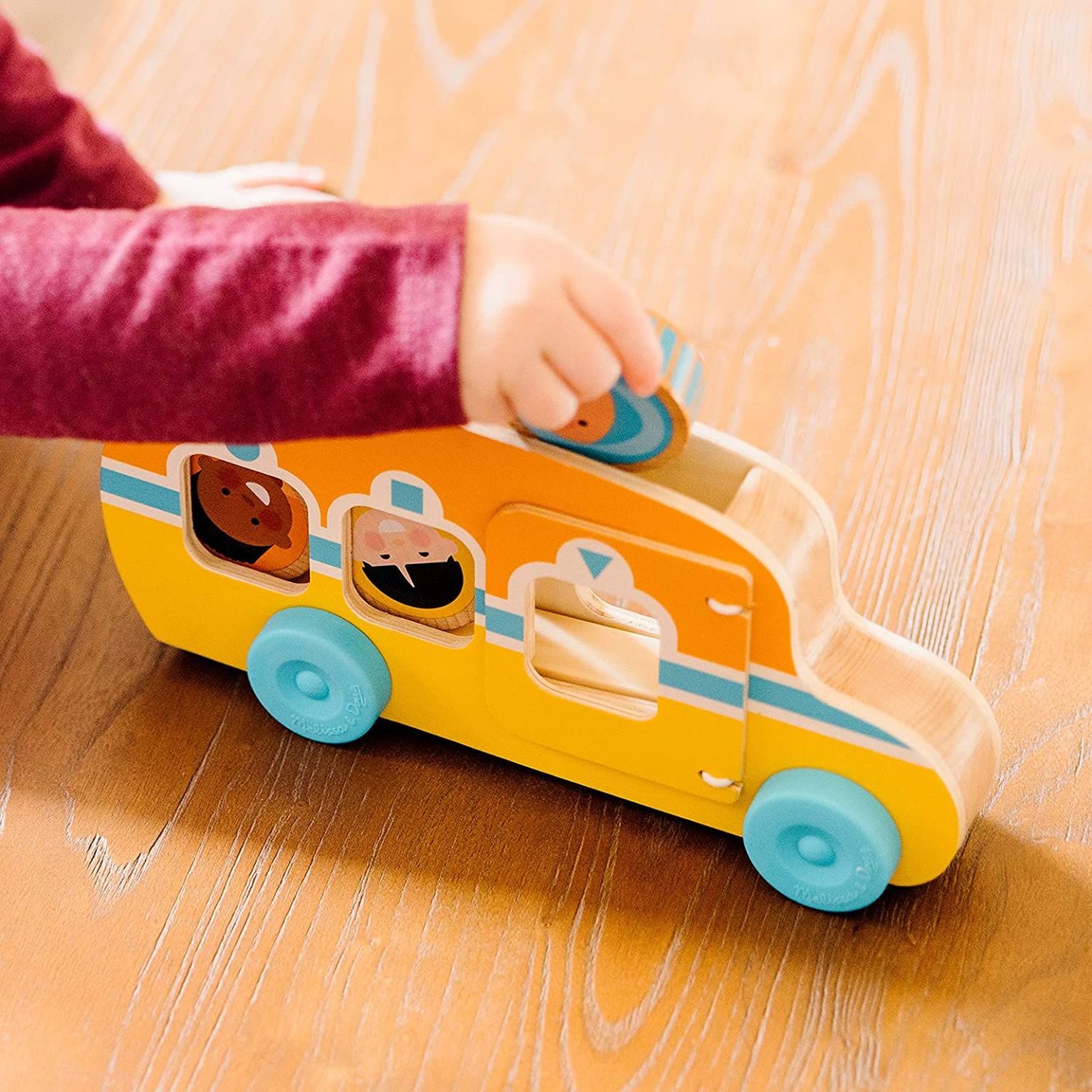 Melissa & Doug Go Tots Roll & Ride Bus | Melissa And Doug Toys