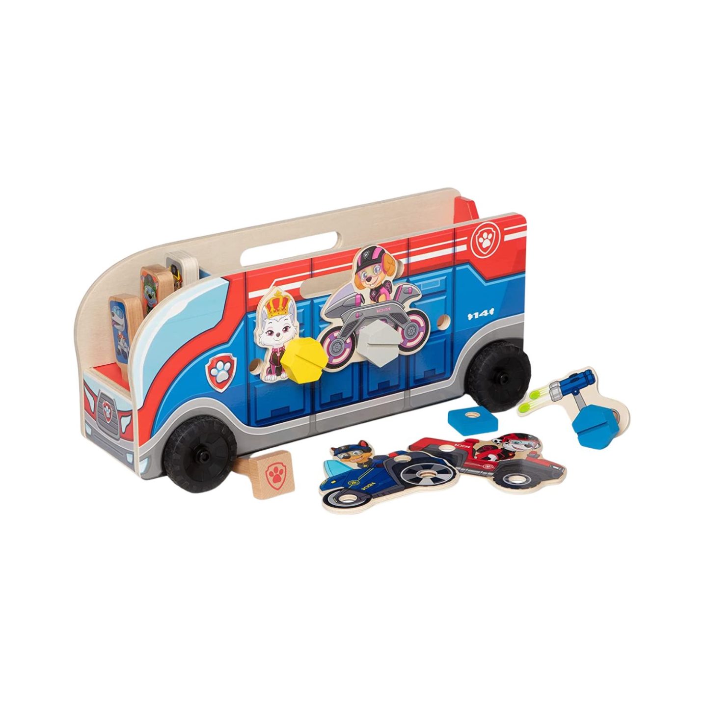 Melissa & Doug Paw Patrol Match & Build Mission Cruiser | Melissa And ...