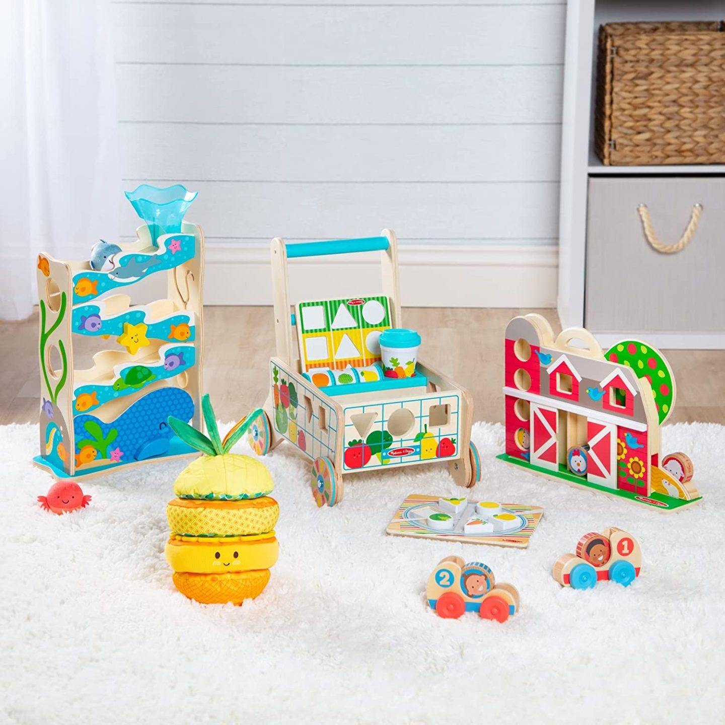 Melissa & Doug Pineapple Soft Stacker | Melissa And Doug Toys