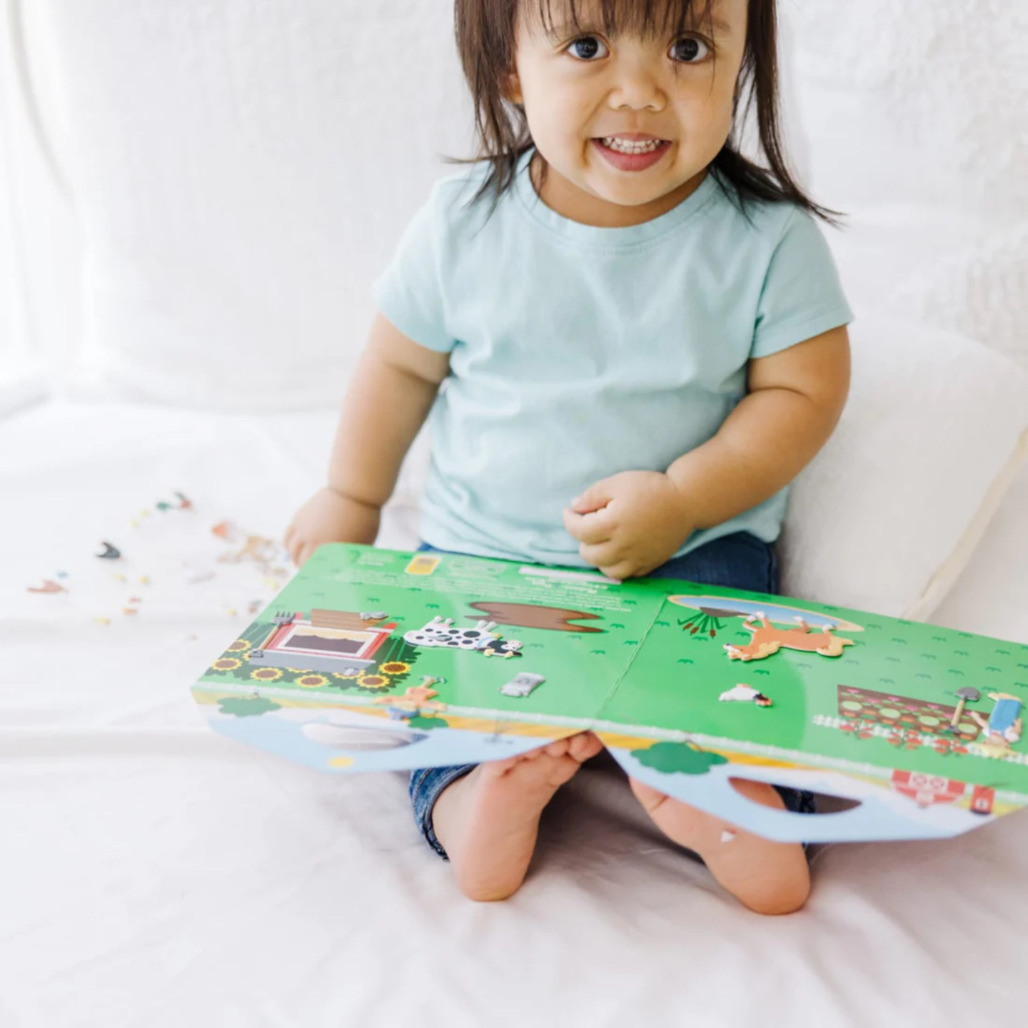 Melissa & Doug Puffy Sticker Set: Farm | Melissa And Doug Toys