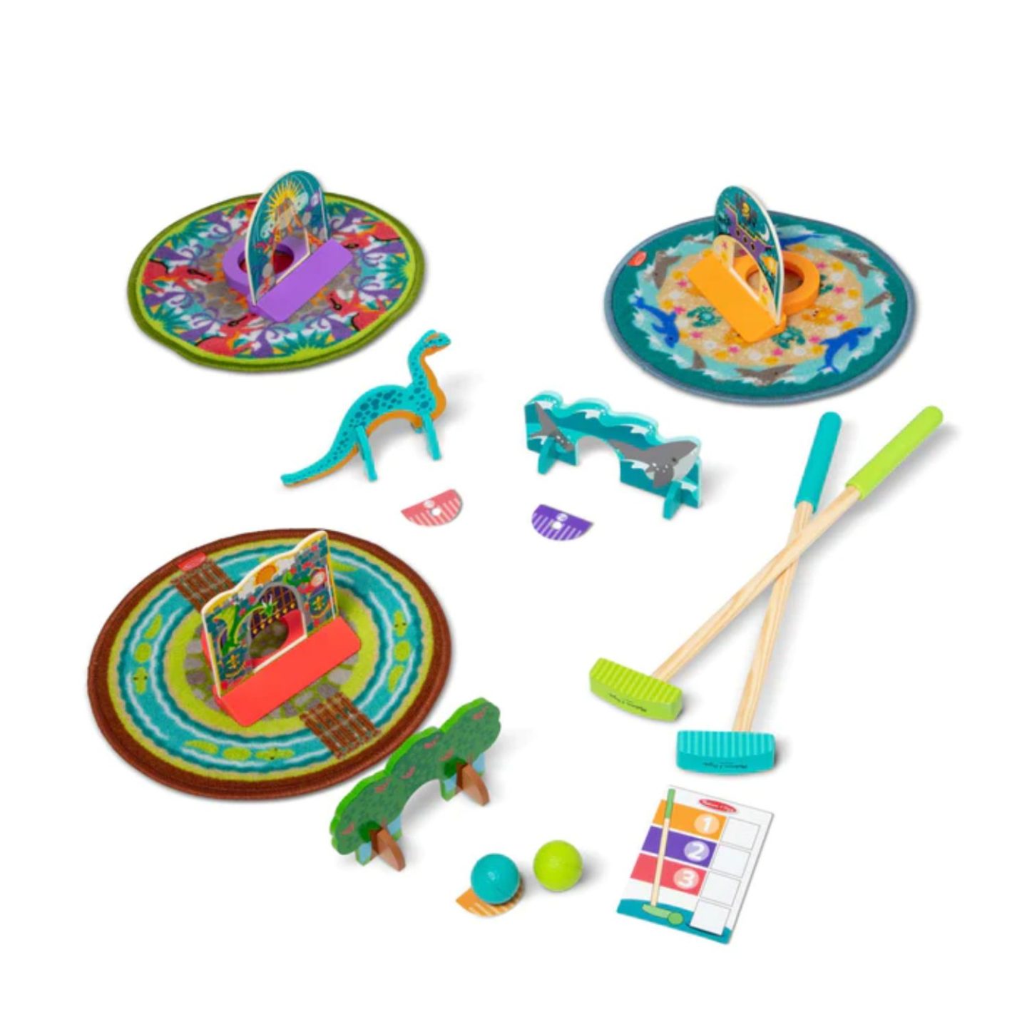Melissa & Doug Fun at the Fair Mini Golf | Melissa And Doug Toys