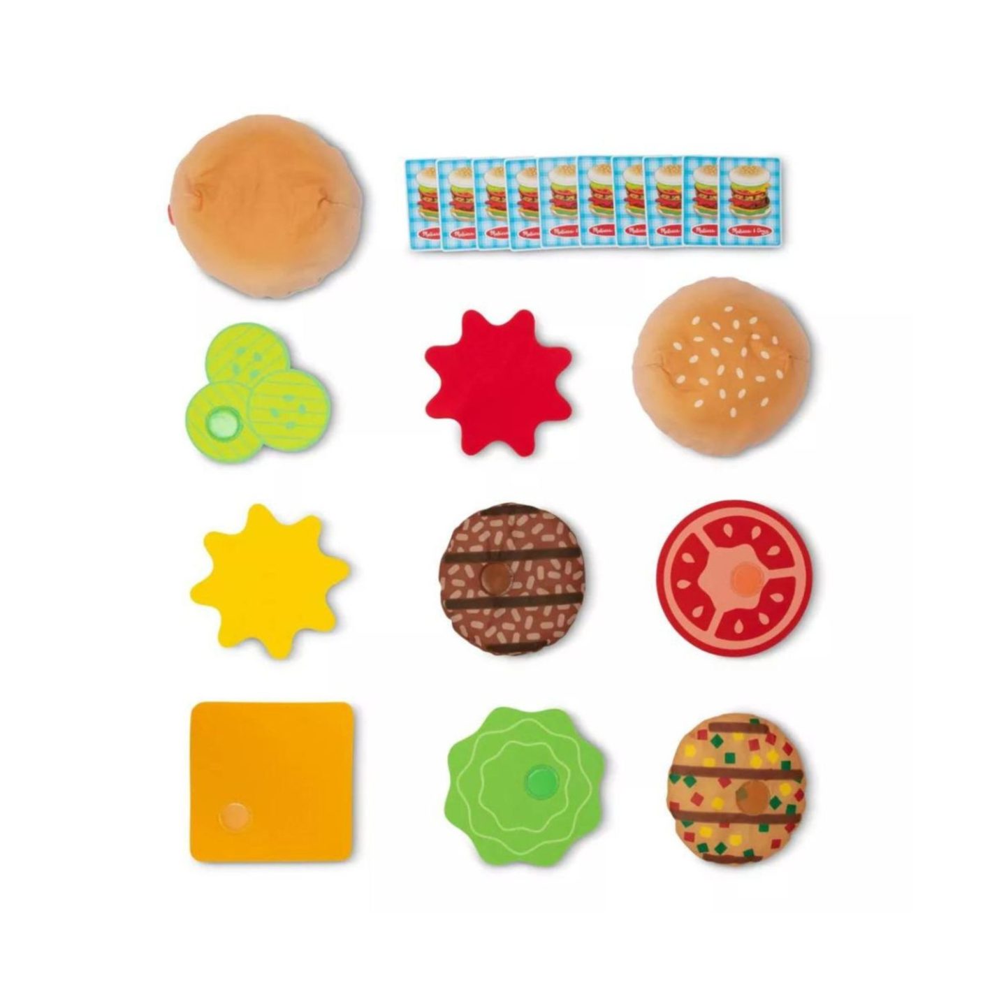 Melissa & Doug Burger Stacking Game | Melissa And Doug Toys