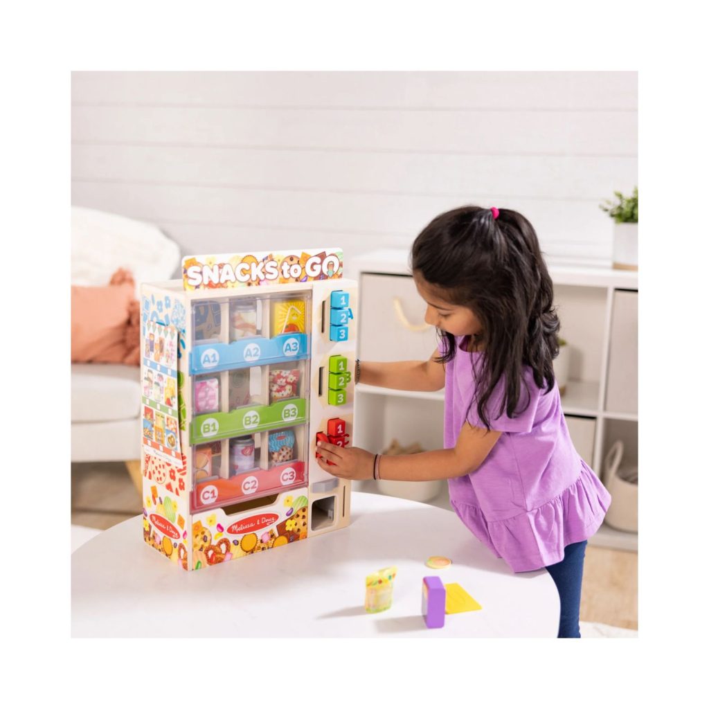Melissa & Doug Wooden Vending Machine Play Set | Melissa And Doug Toys