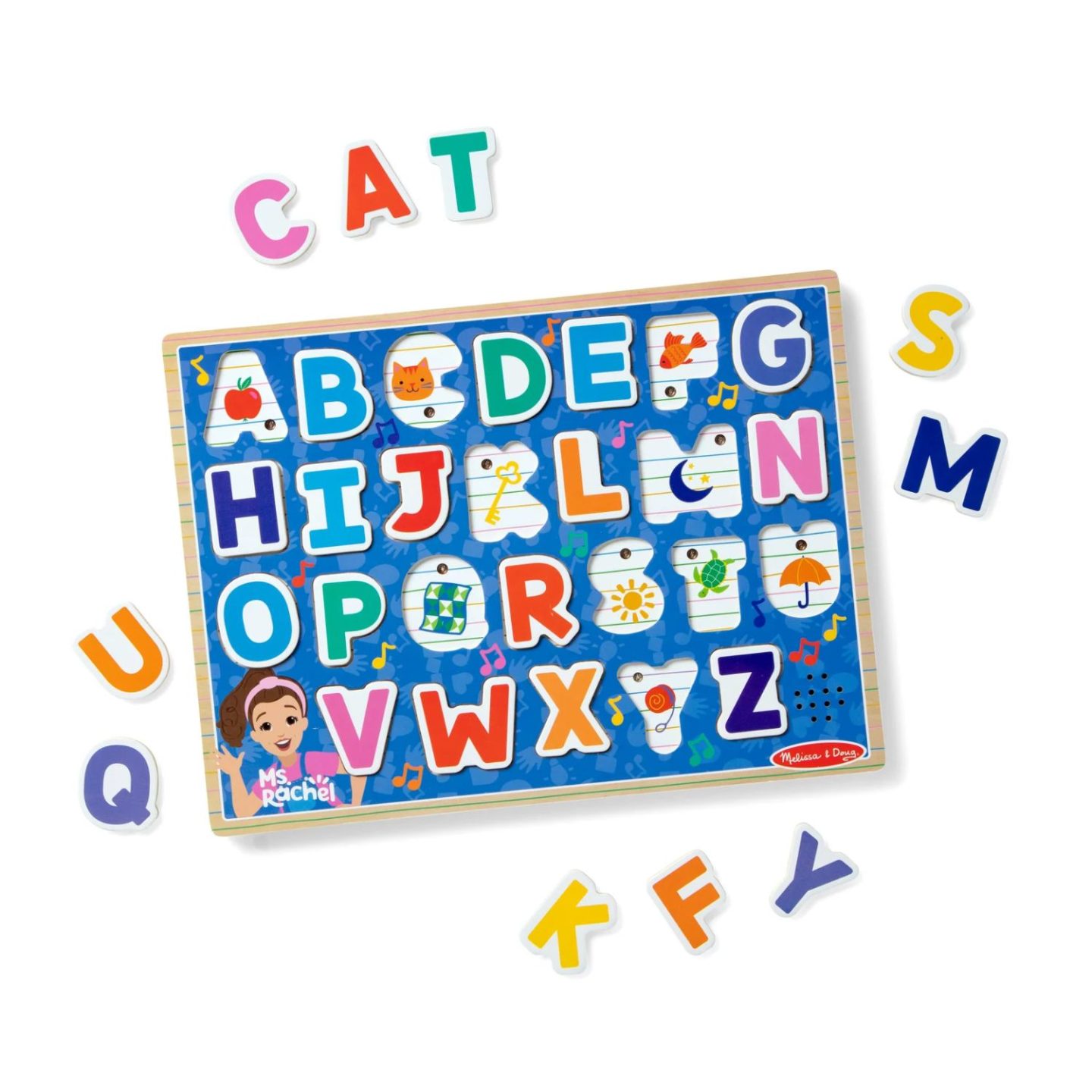 Melissa & Doug Ms Rachel Alphabet Phonics Puzzle | Melissa And Doug Toys