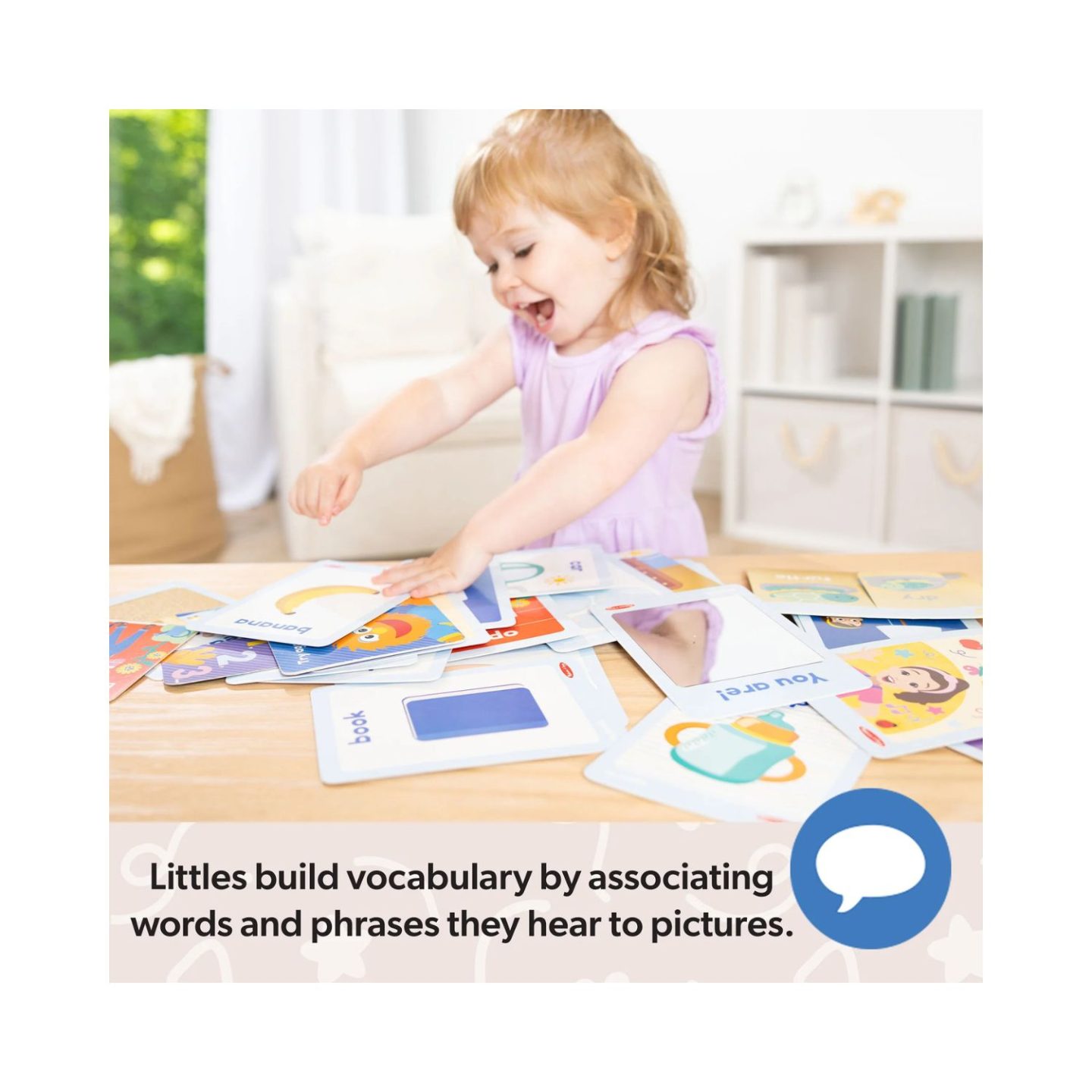 Melissa & Doug Ms. Rachel First Words Sensory Cards | Melissa And Doug Toys